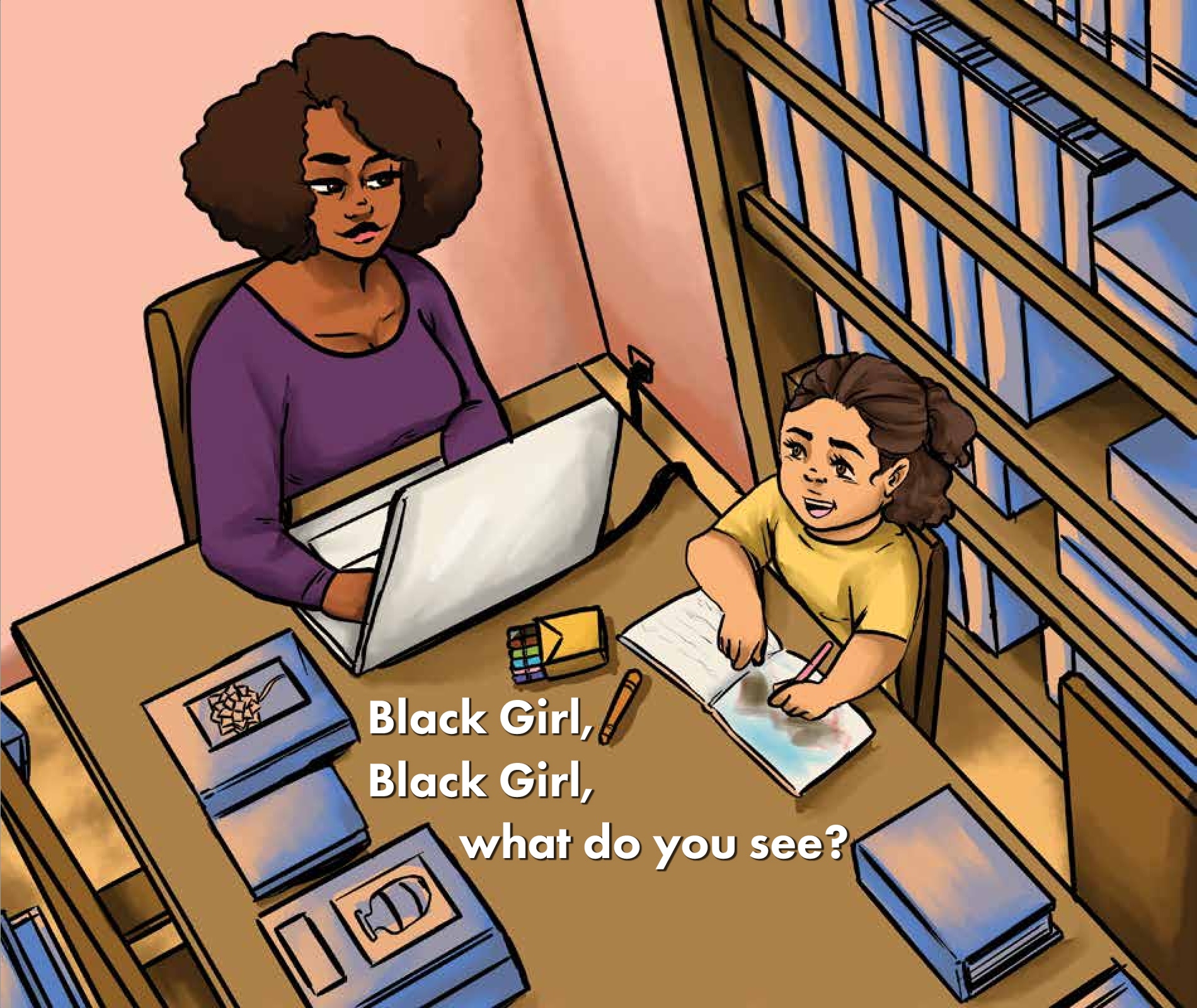 black girl, black girl | CrownTheWriter | Black Children's Books ...